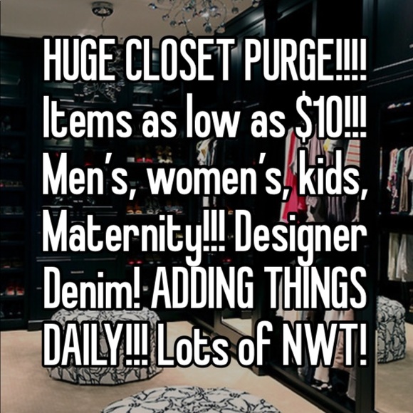 Cult of Individuality | Jeans | Huge Closet Purge | Poshmark